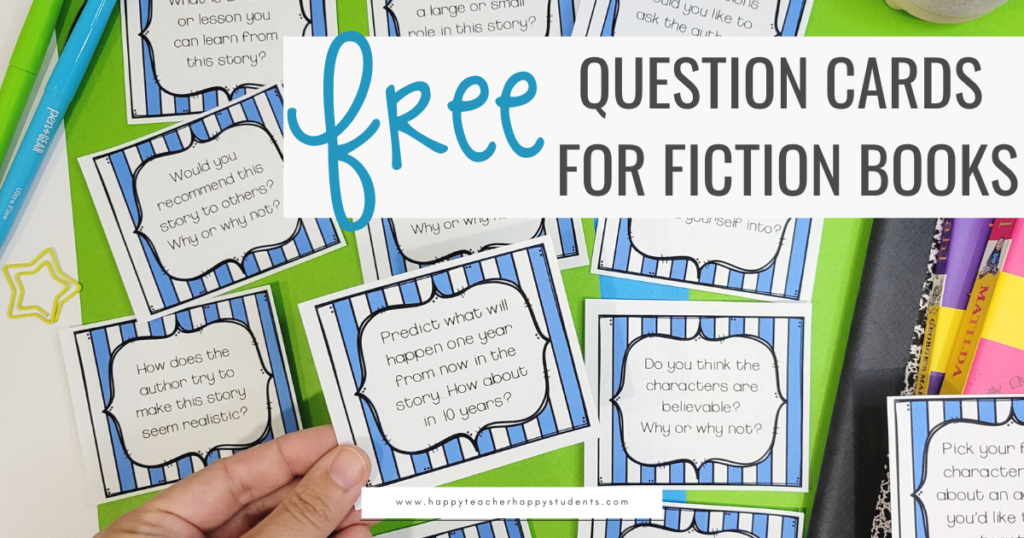 Need Good Questions for Fiction Books? Get 30 Questions for FREE ...